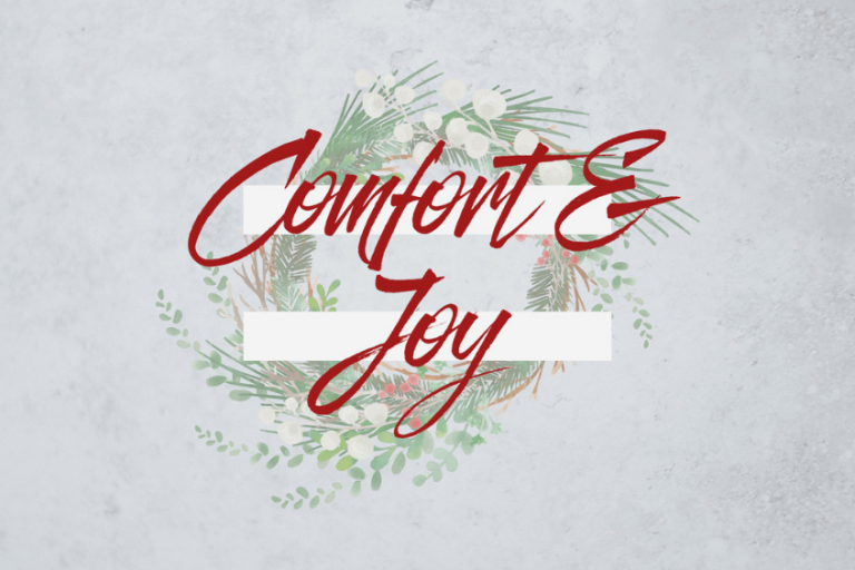 What brings you comfort and joy? - Biblical Counseling Center