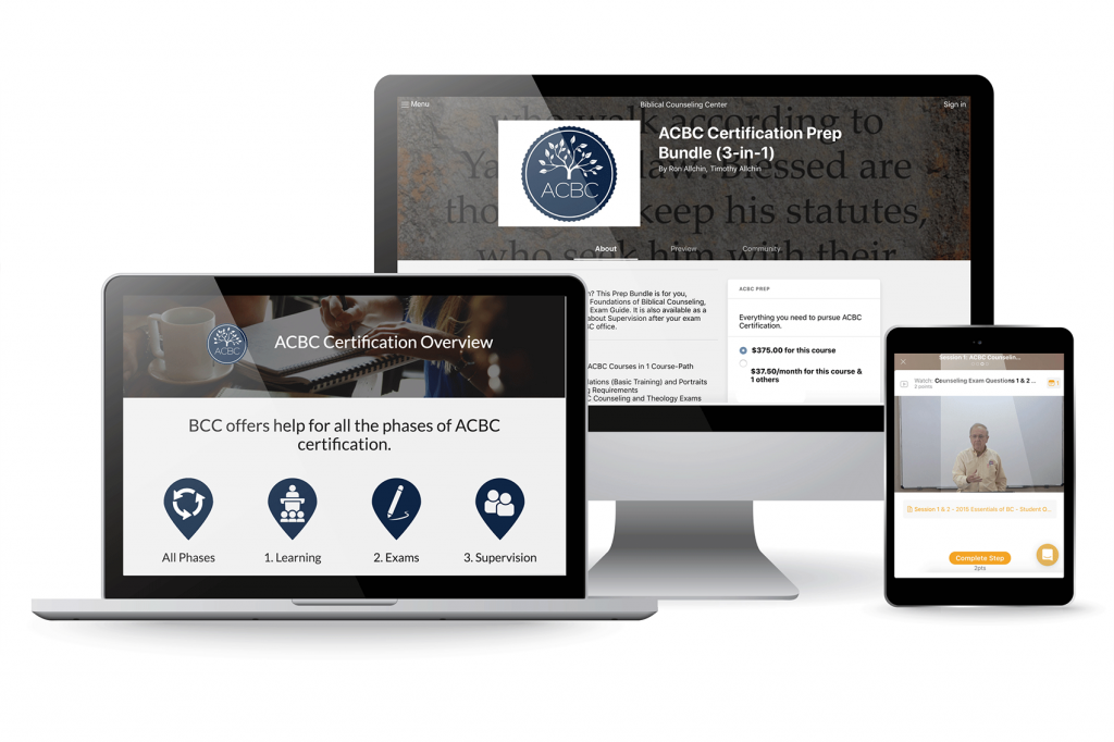 3 Reasons to join our ACBC Certification Prep Class - Biblical ...